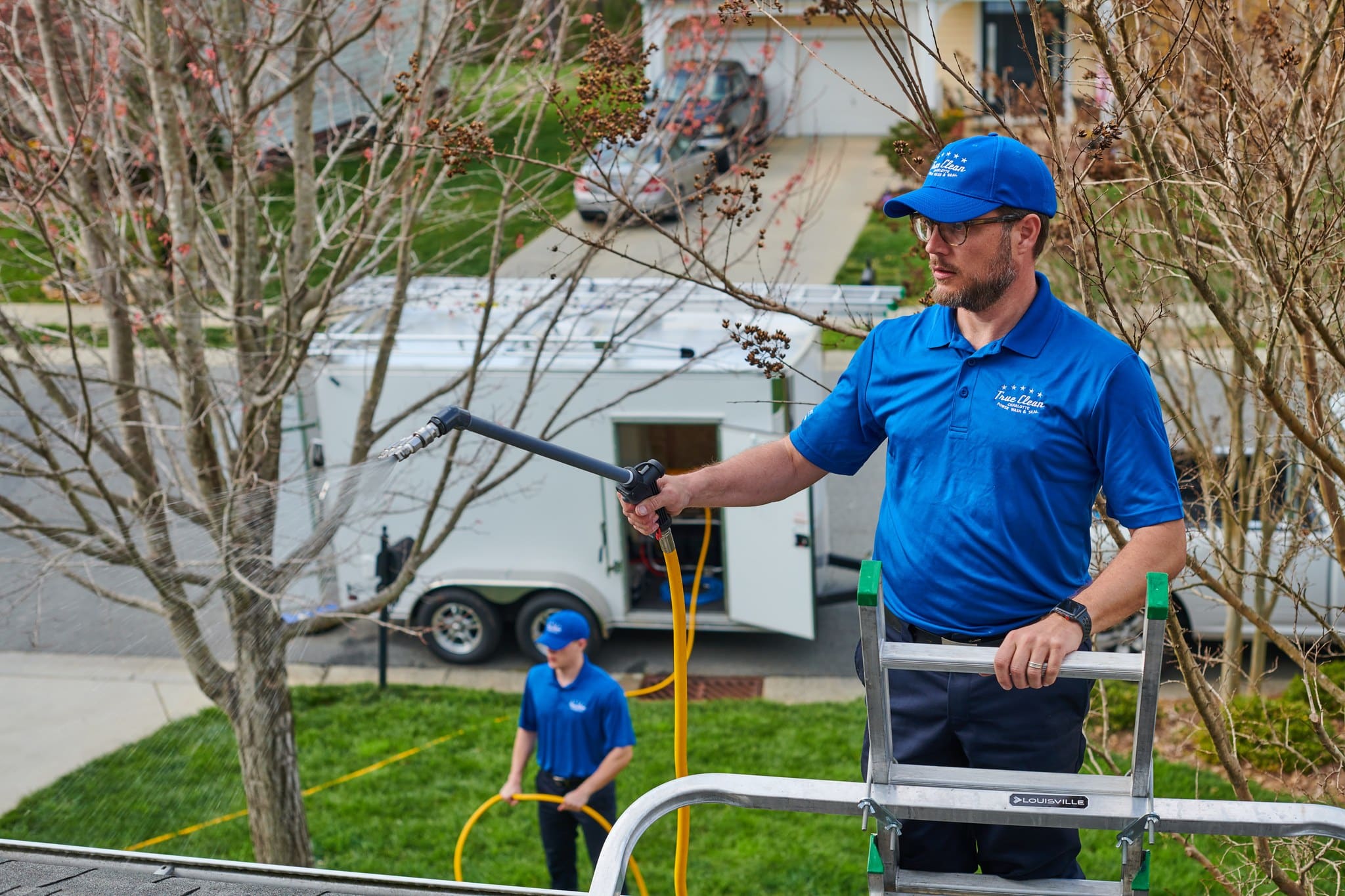 The 6 Great Benefits Of Parking Lot Pressure Washing | True Clean Power ...